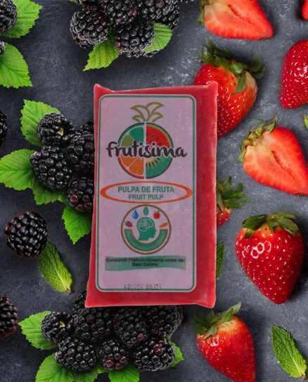 100% Pulpa de Frutos Rojos - Pulpa de Fruta - Frutisima